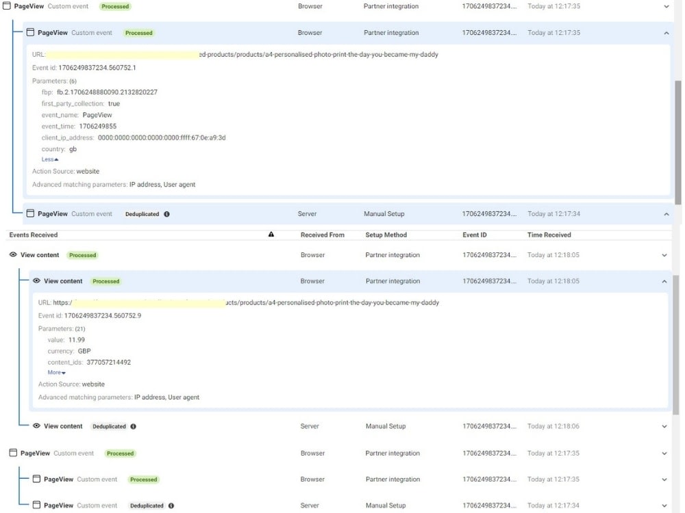 Facebook Pixel Conversion API Server-Side Tracking Setup Using GTM | Upwork