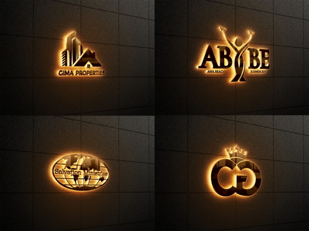 A 24-hours creative NEON 3D logo for your company & business. | Upwork