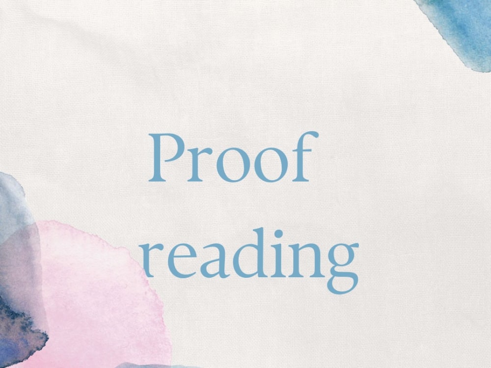 A error free work delivered on time. | Upwork