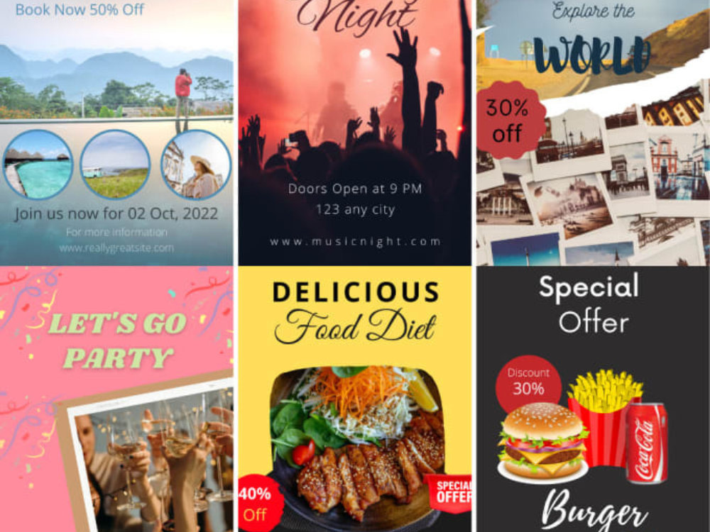 Unique social media posts design. | Upwork