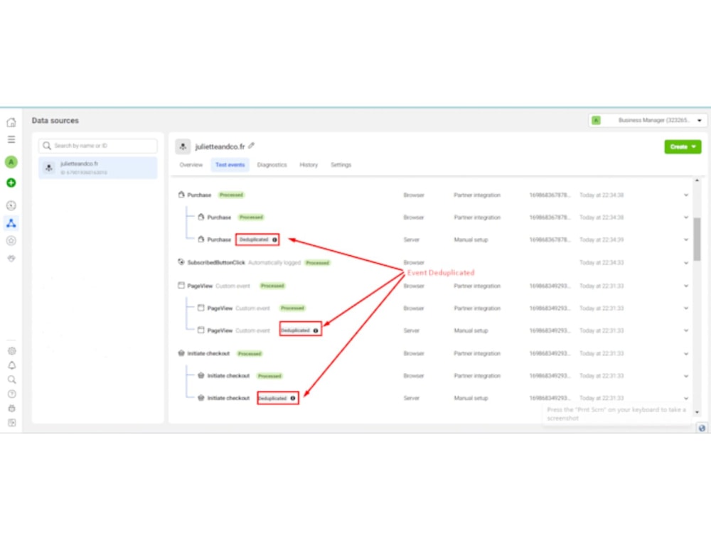 Facebook pixel conversion API, CAPI, with GTM server side tracking | Upwork