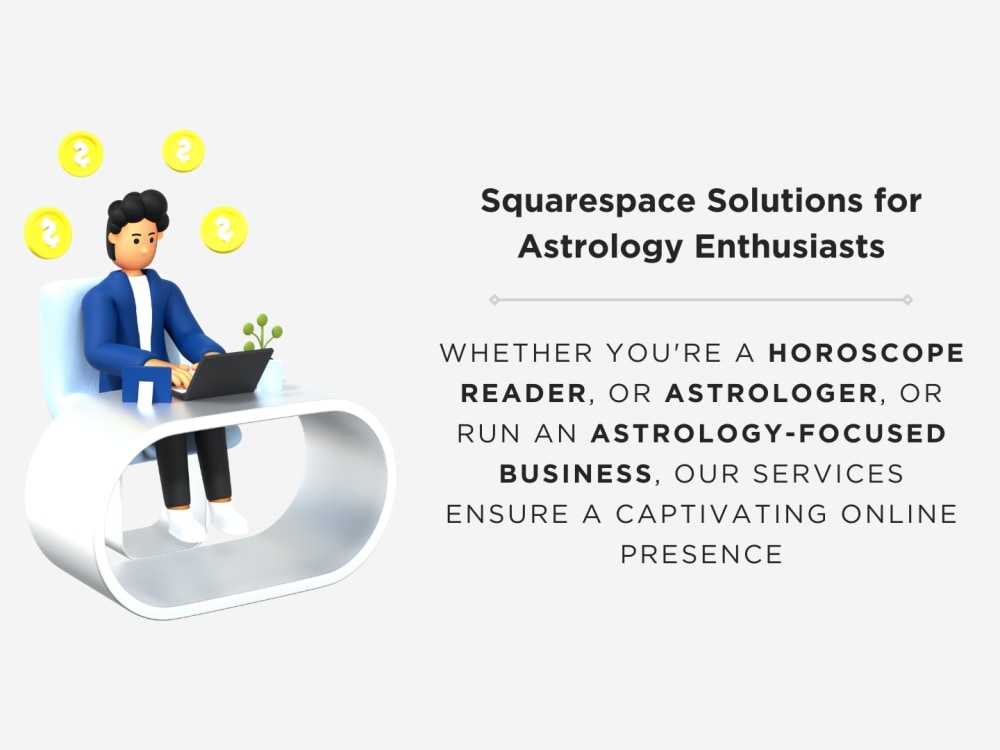 Celestial Squarespace Solutions for Astrology Business | Upwork