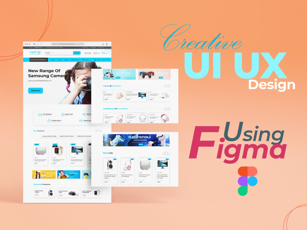 An innovative UI UX design, website design using figma | Upwork
