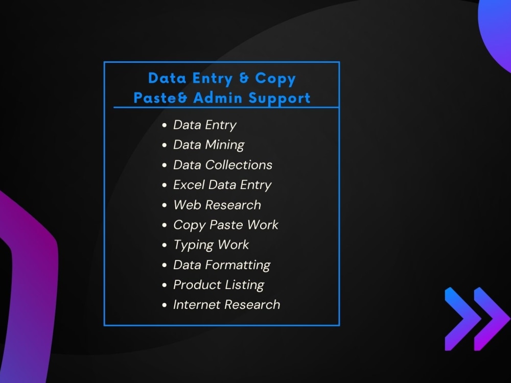 "Efficient Admin Support & Data Entry Work " | Upwork