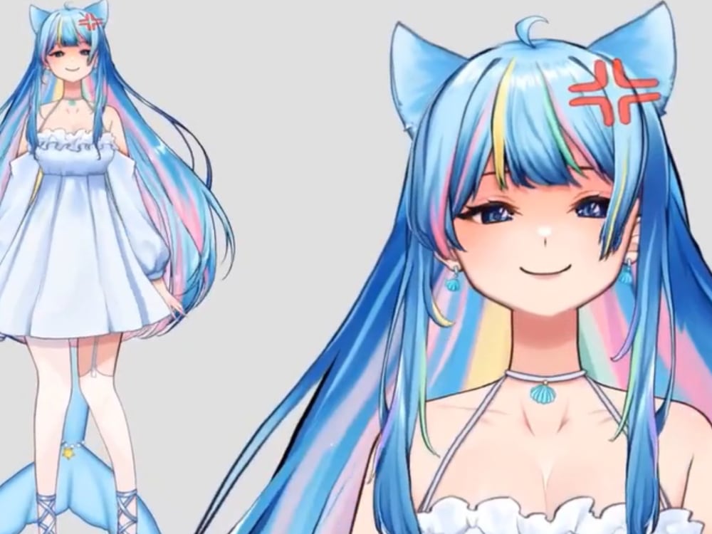 I will draw and rig live2d vtuber model, live2d model, 2d vtuber ...