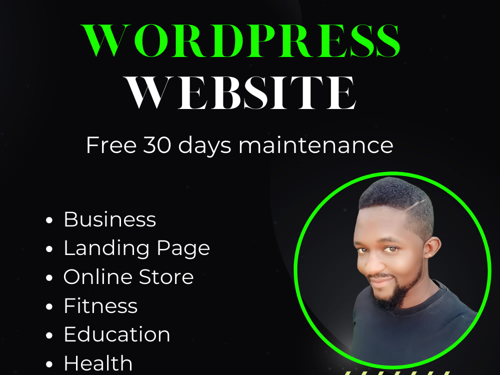 A professionally built and highly customizable WordPress website | Upwork