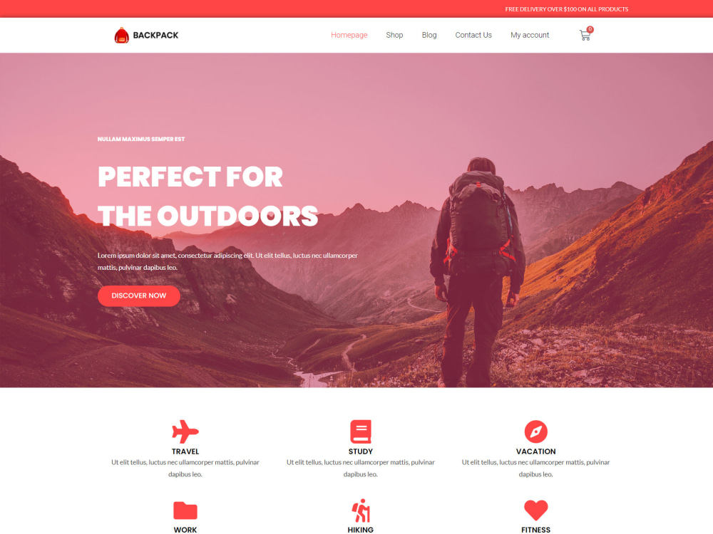 A complete WordPress E-Commerce Website | Upwork