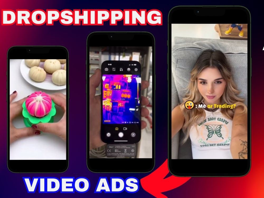 Winning Drop shipping product video ads for Facebook TIKTOK & Instagram ...