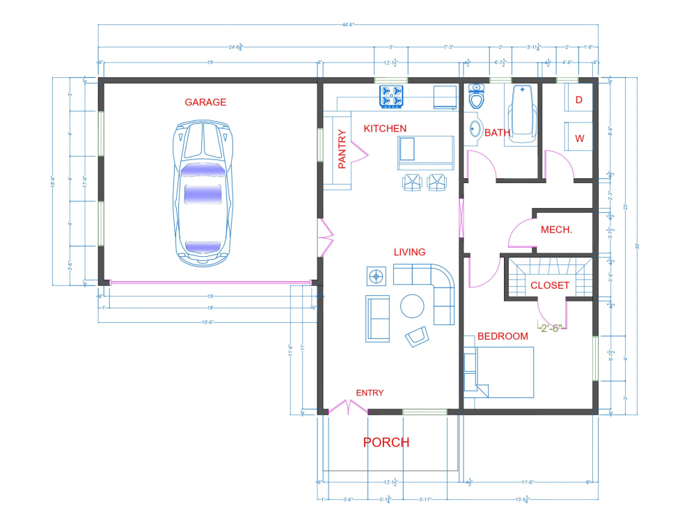 Autocad draftsman for architectural drawings | Upwork