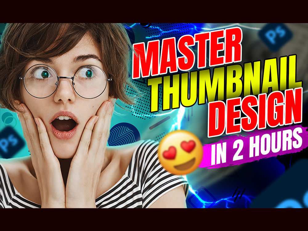 An eye catchy youtube thumbnail design in 2 hours | Upwork