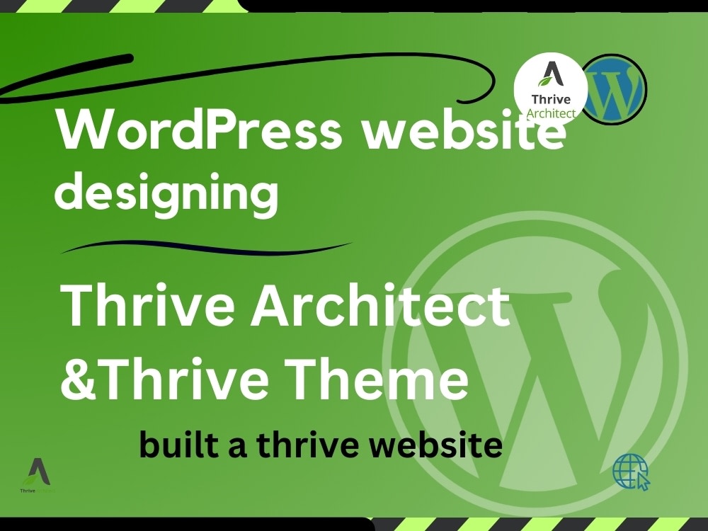 WordPress website using thrive architect thrive theme | Upwork