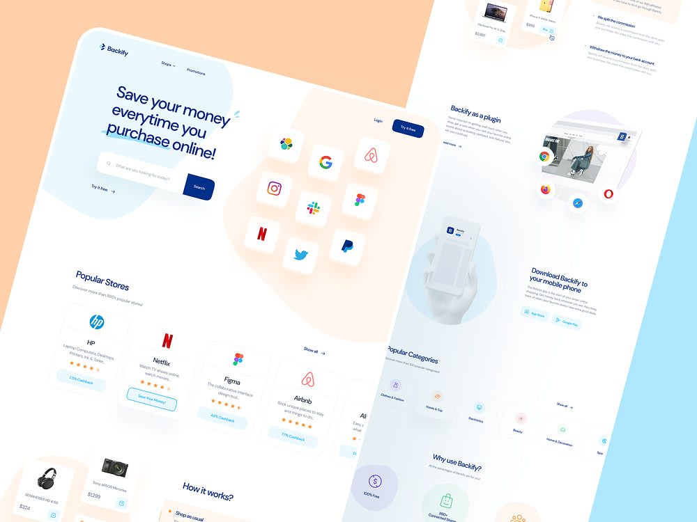 Landing Page Html Css Reactjs Nextjs Angularjs Upwork