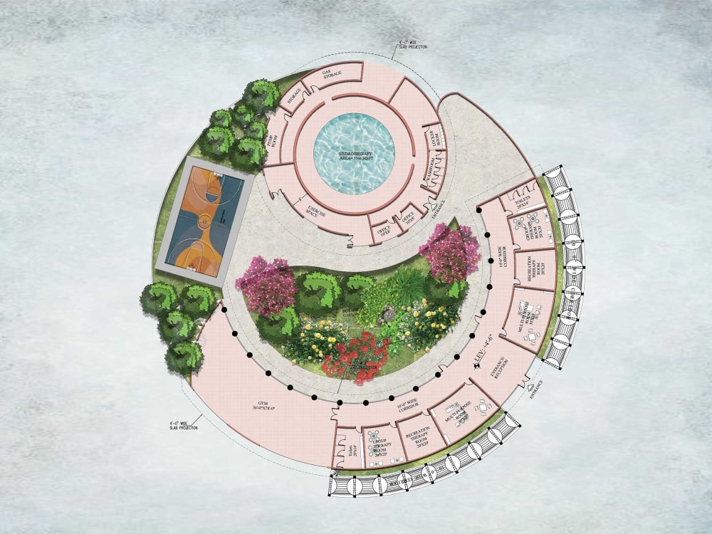 Architectural Master plan, Floor Plans, Elevations Rendering in ...
