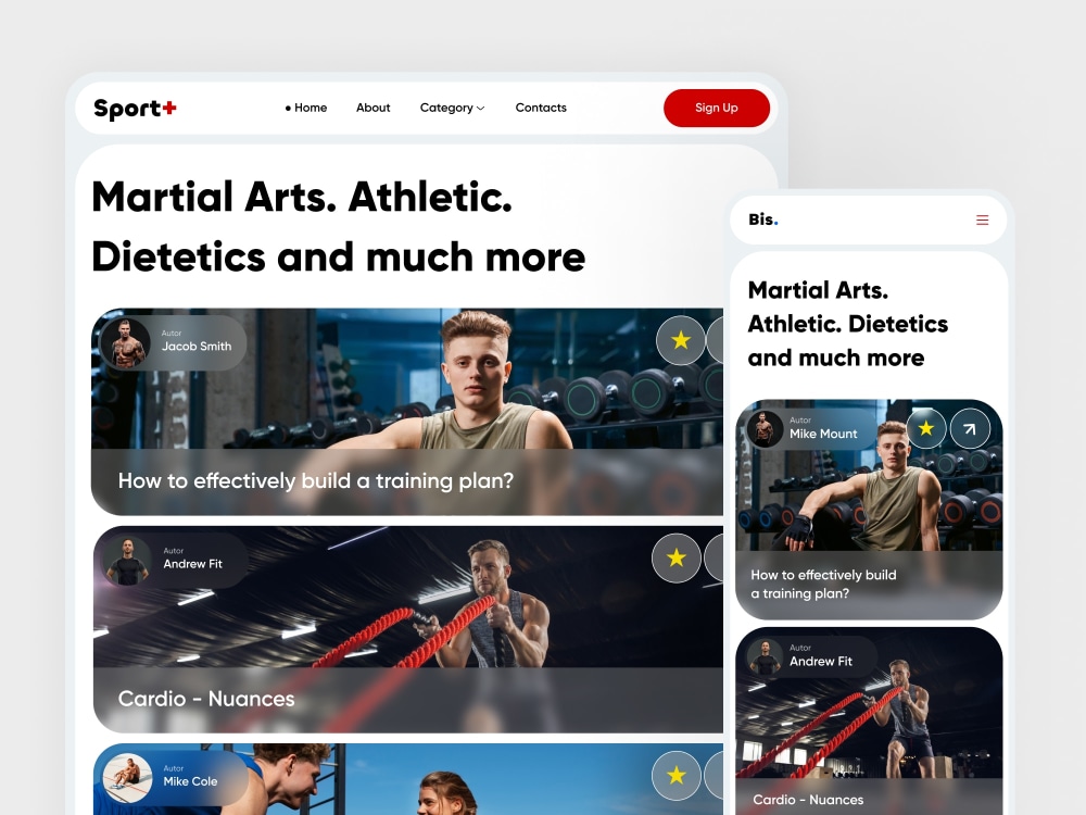 Advanced UI/UX | Responsive Web Design | Mobile Interface | Sleek Design | Upwork