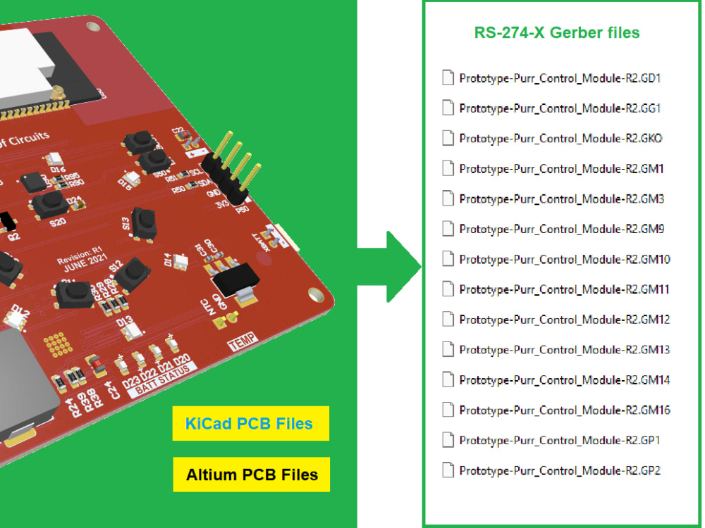 PCB files ready to upload to JLCPCB/PCBWAY from Altium/KiCAD project ...
