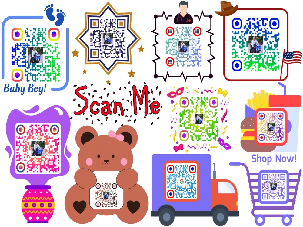 Unique Custom QR code with a logo For Your Need | Upwork