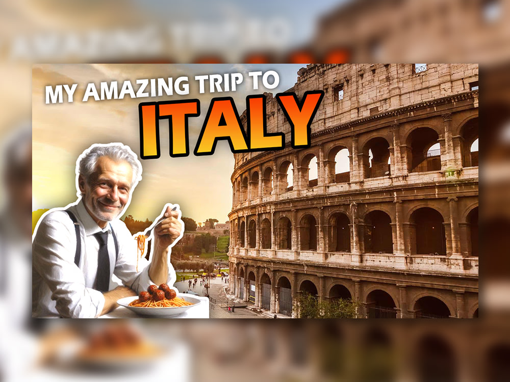 Travel vlog thumbnails, youtube thumbnails | Upwork