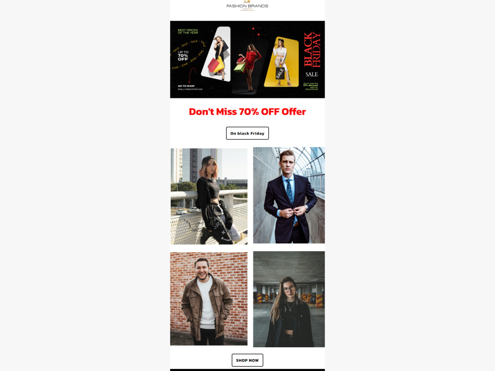 A innovative Email Template Designs for Seamless Engagement. | Upwork