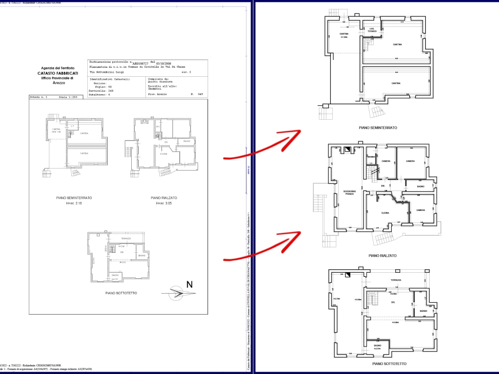 Pdf, sketch or pdf converted into autocad dwg | Upwork
