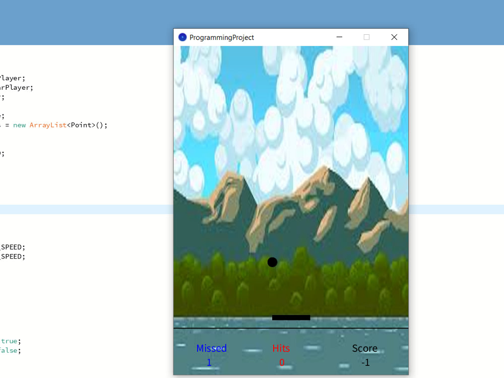 A Bouncing Ball Game Using Processing Envrinment Java Upwork