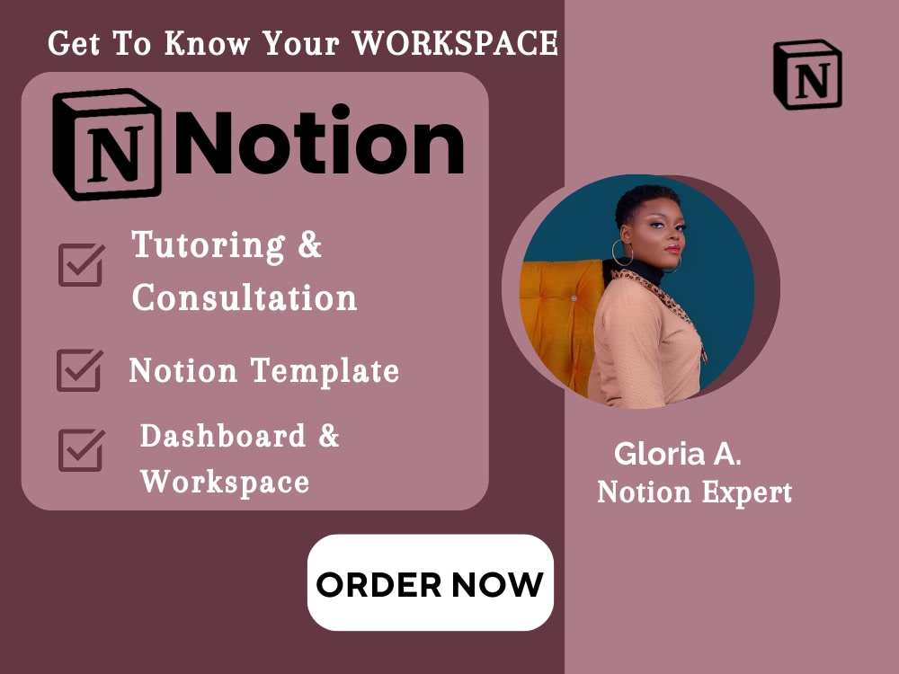 Custom notion template design notion template notion tutor and consultant | Upwork