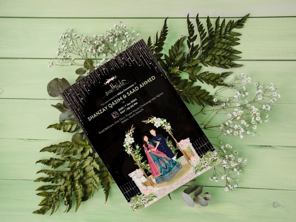Stunning and unforgettable wedding cards! | Upwork