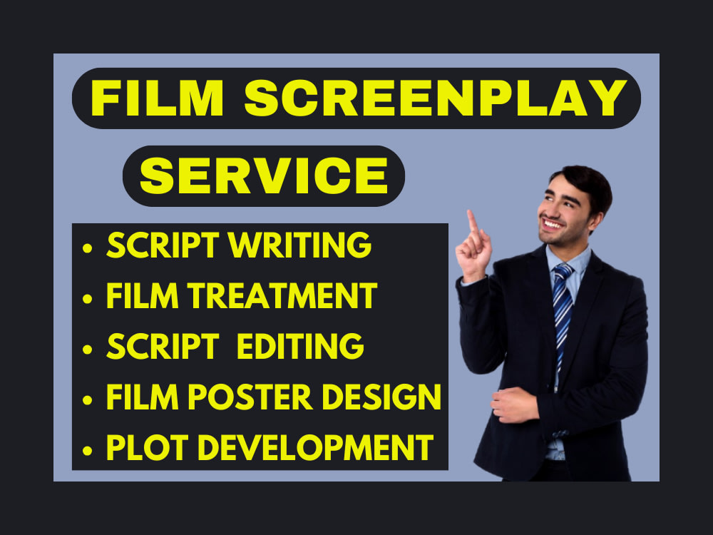 Screenwriting for screenplay, youtube channel, and industry standard ...