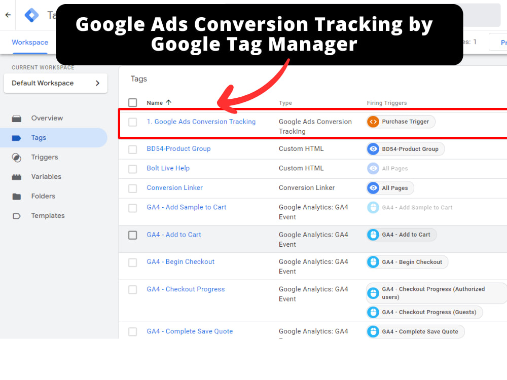 Fix or setup google ads conversion tracking for purchase and lead event ...