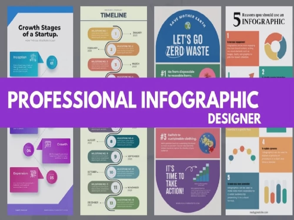 Professional, Extraordinary & Unique Customized Infographic Design | Upwork