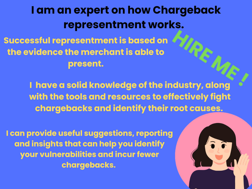 Highest rate of winning the Chargeback and identify their root causes ...