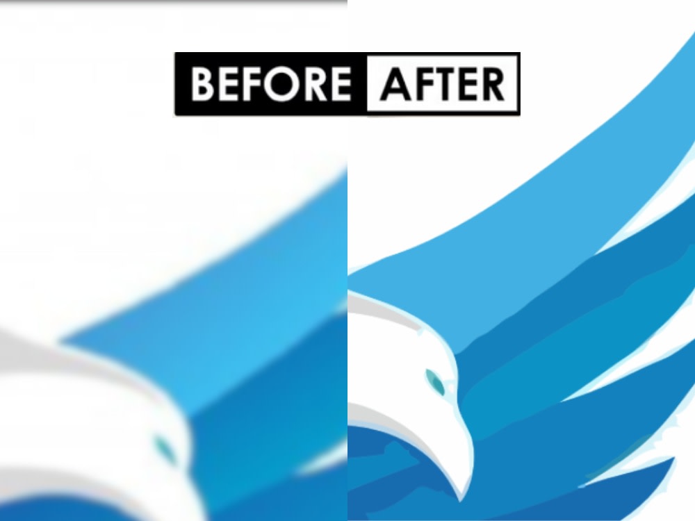 Redraw/trace/vectorize/recreate raster logo to vector AI/CDR/SVG/PDF | Upwork