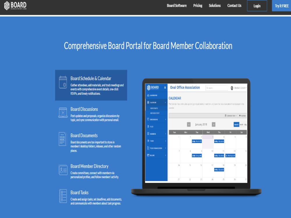 Board Management Portal Software | Upwork