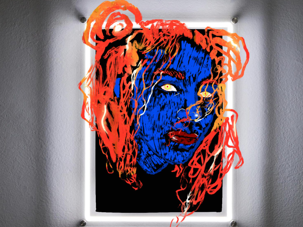 Custom portrait into a colorful avangard style | Upwork