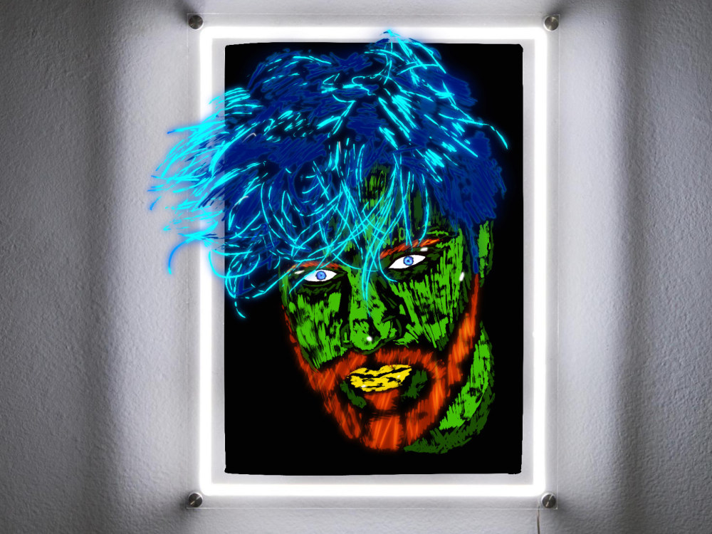 Custom portrait into a colorful avangard style | Upwork