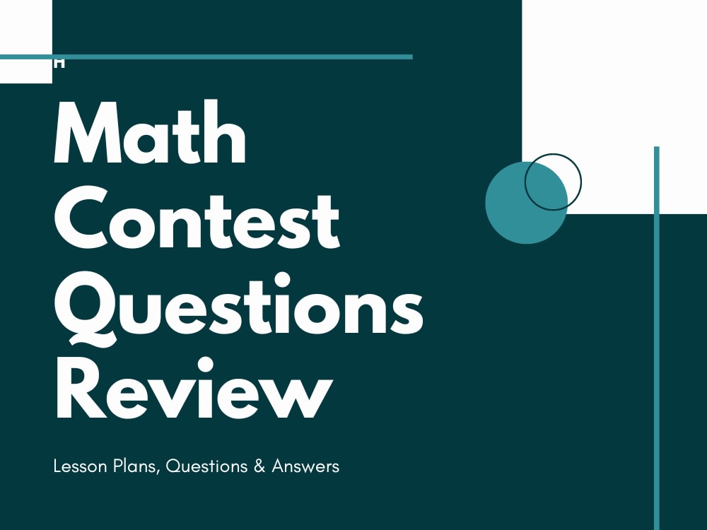 Mathematics Contest Questions Rewiew | Upwork