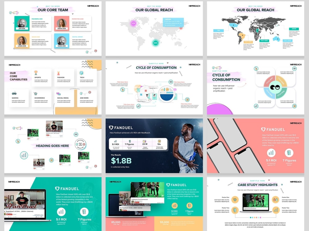 A captivating and professional Presentation/Pitch Deck | Upwork