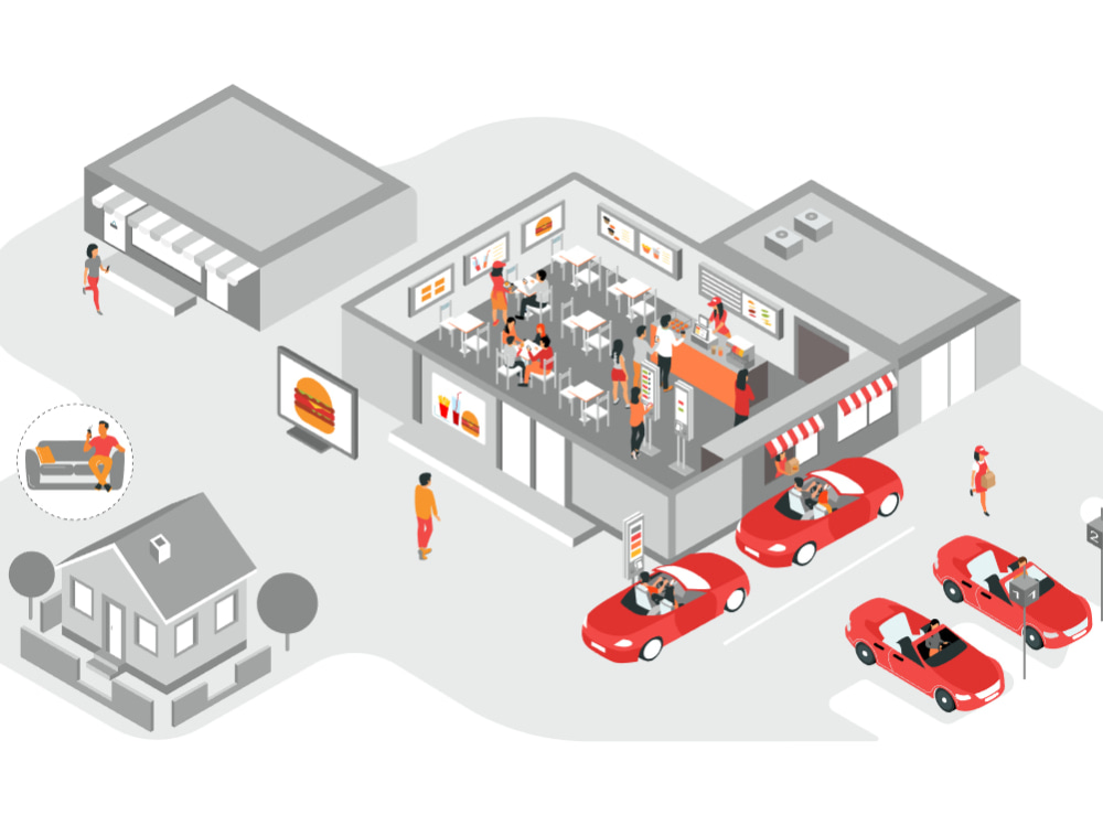 A unique, isometric illustration | Upwork