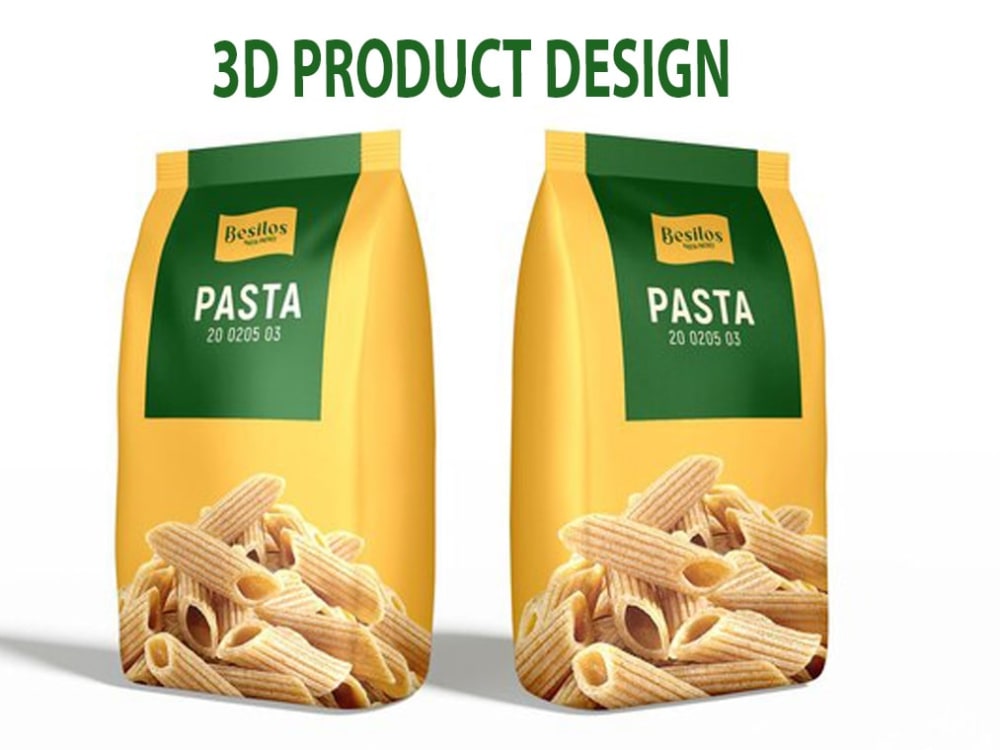 3D product packaging, 3D box mockup, Mailer box, box dsign, 360 ...
