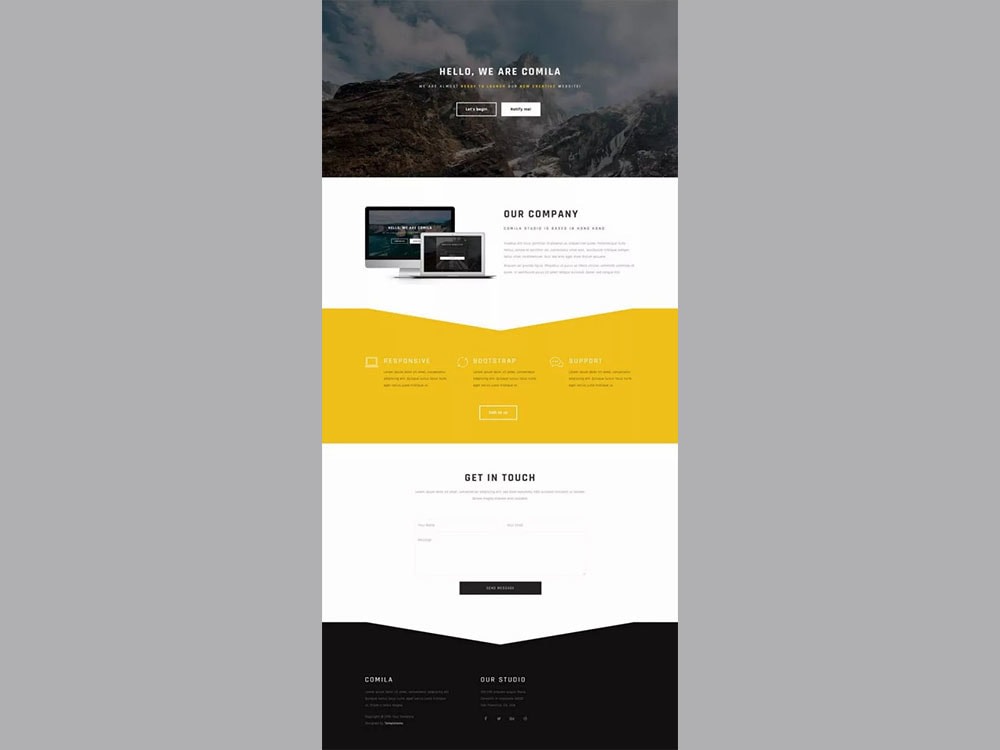 A Perfect Design HTML Email Template , responsive | Upwork