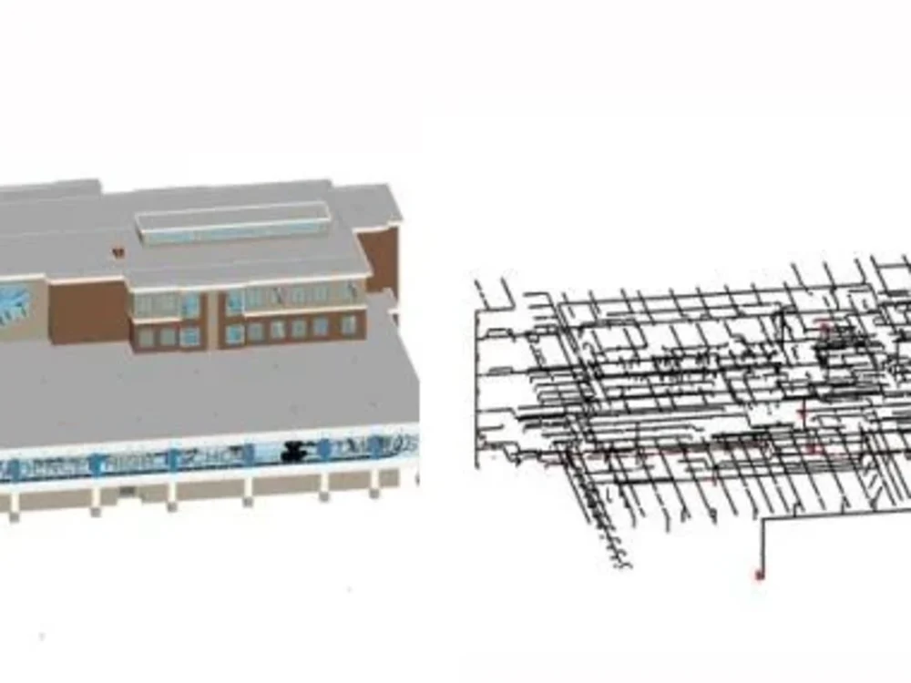 A complete MEP BIM Model in Revit | Upwork