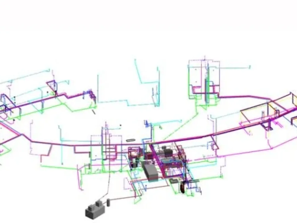 A complete MEP BIM Model in Revit | Upwork