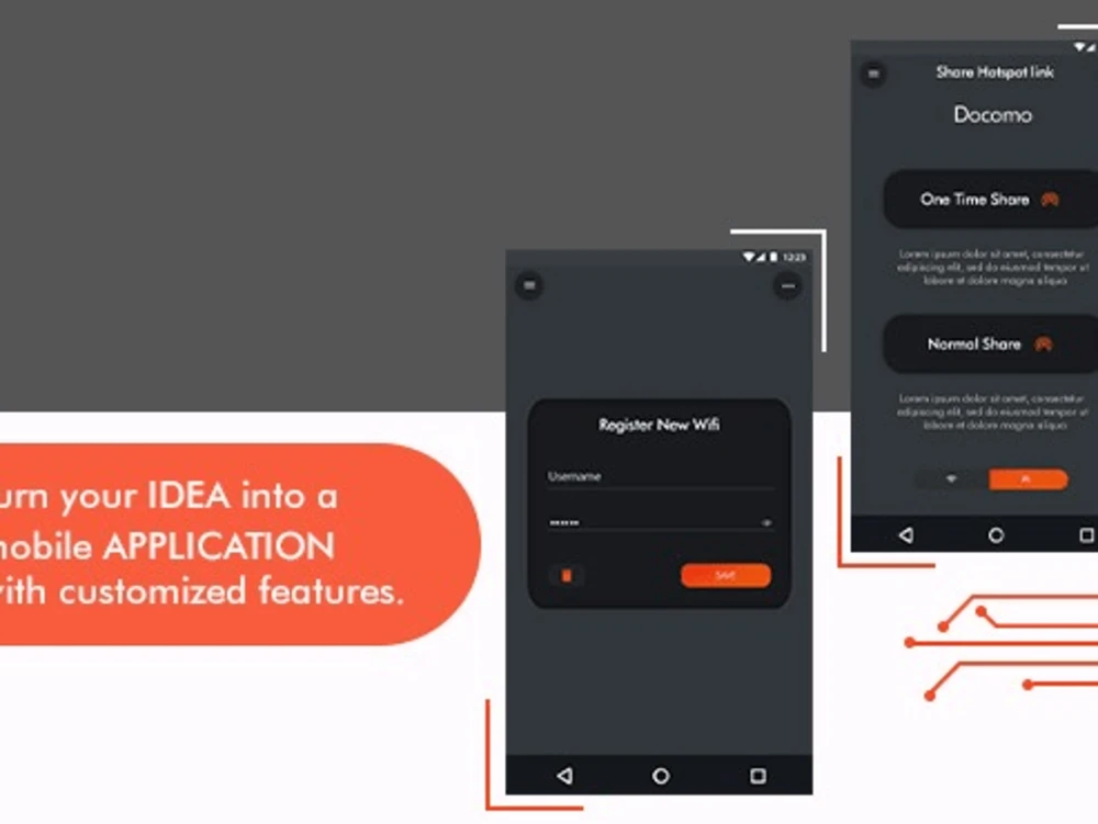 Your idea converted to a native or custom Android Application | Upwork