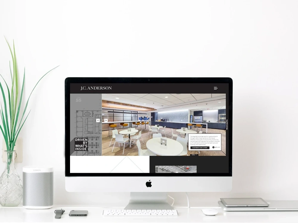 An amazing looking and animated Laravel website | Upwork