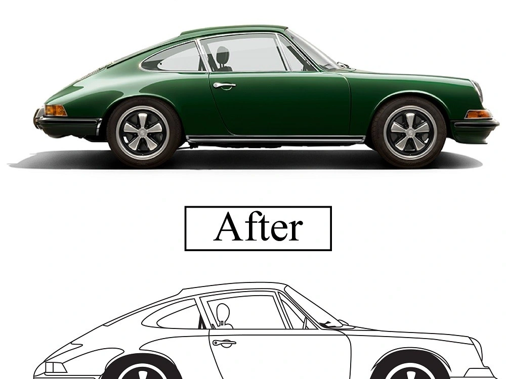 Any image vector outline & line art perfectly illustration | Upwork