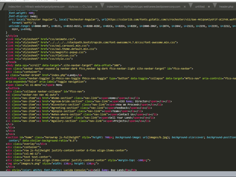 An amazing Dynamic and Responsive website | Upwork