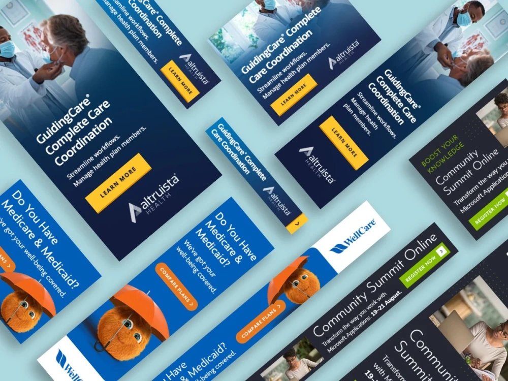 An impactful set of display ads | Upwork