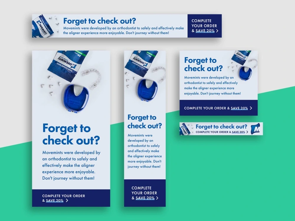 An impactful set of display ads | Upwork