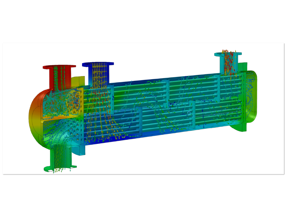 A high level FEA (Finite element analysis) and CFD (Fluid dynamics ...