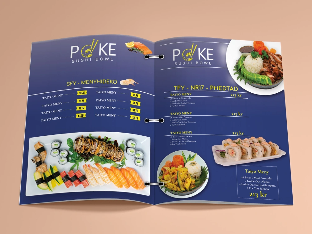 Awesome restaurant menu, food flyer Design | Upwork