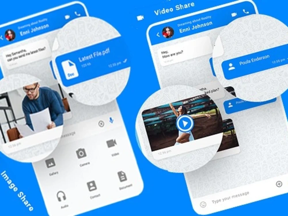 Secure chat app using firebase Like Whatsapp chat app | Upwork